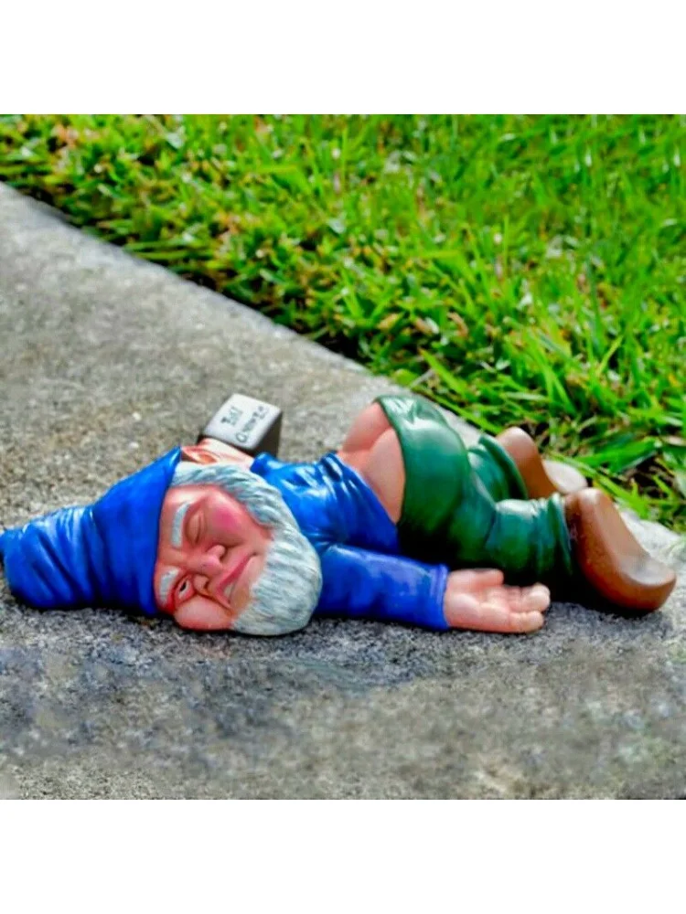 Creative-Drunk-Garden-Gnome-Patio-Ornament-Funny-Rude-Drunken ...