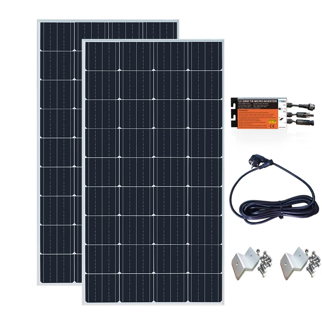 600W Panel Surya Monocrystalline Pembangkit Listrik Tenaga, 46% OFF