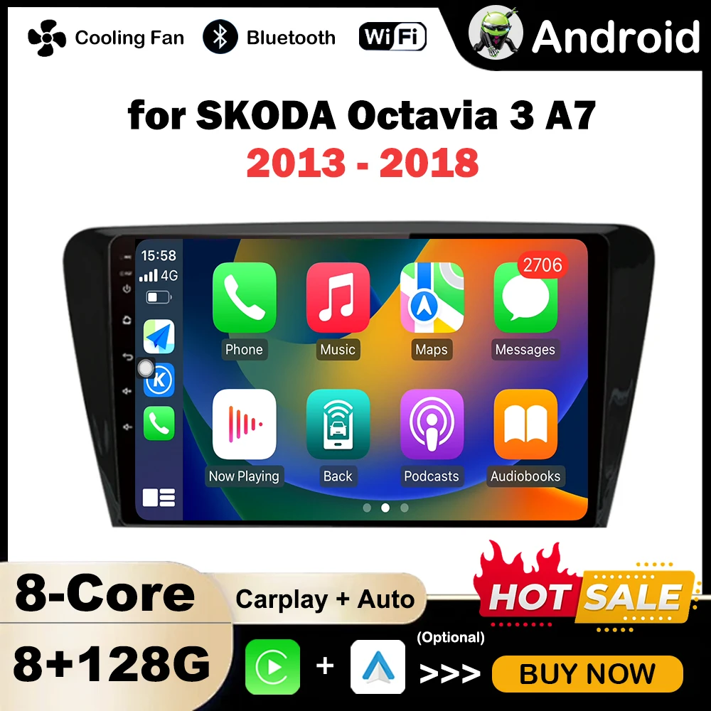 10-1-for-SKODA-Octavia-3-A7-2013-2018-Android-OS-Car-Multimedia-Player ...