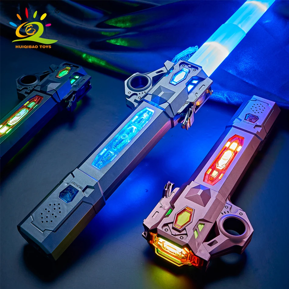 HUIQIBAO-Colorful-Lightsaber-Adjustable-Light-Saber-Toys-For-Children ...