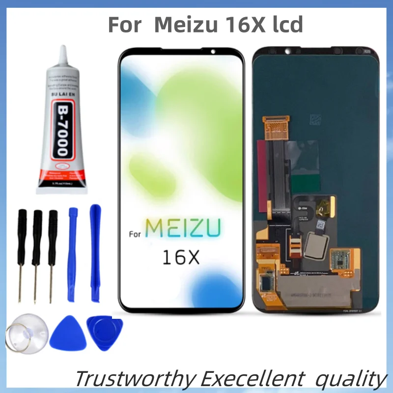 Original-For-6-0-Meizu-16X-16-X-LCD-Display-Screen-Touch-Panel ...