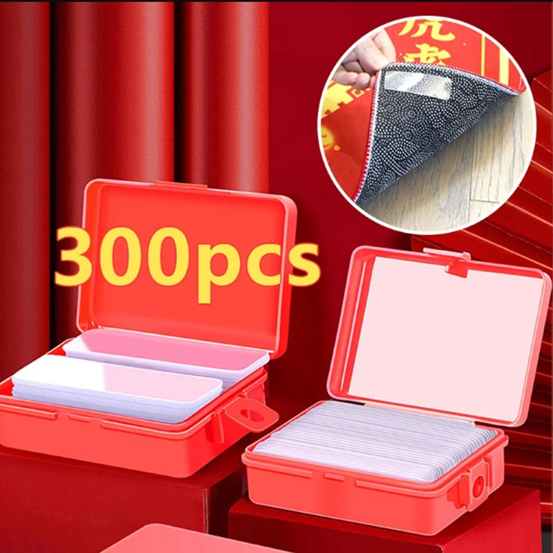 300-10PCS-Reusable-Double-Sided-Stickers-Nano-Pvc-Tape-Washable ...