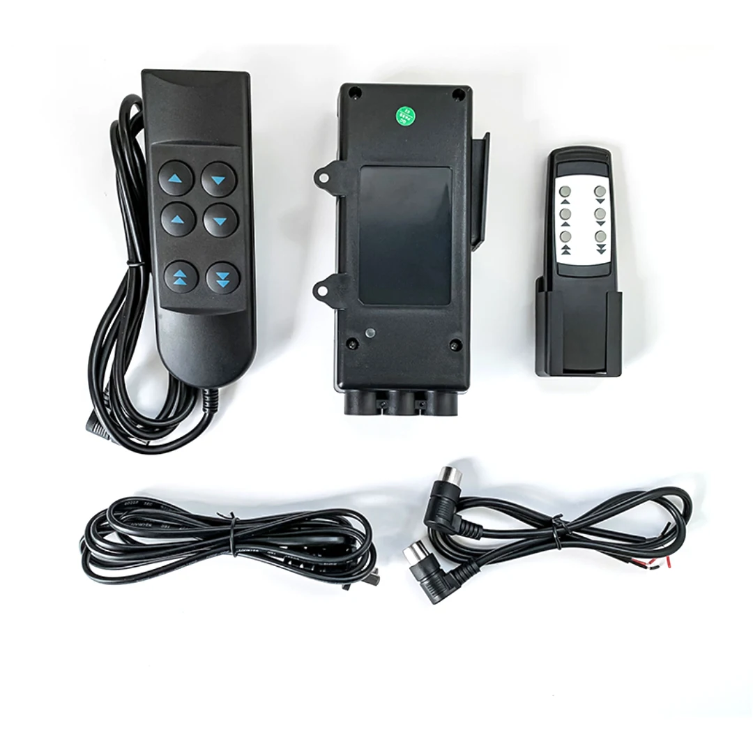 Electric-Linear-Actuator-Controller-Black-Wireless-Wired-1to2 ...