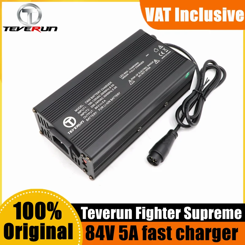 Original-84V-5A-Fast-Charger-For-Teverun-Fighter-Supreme-Supreme-7260R ...