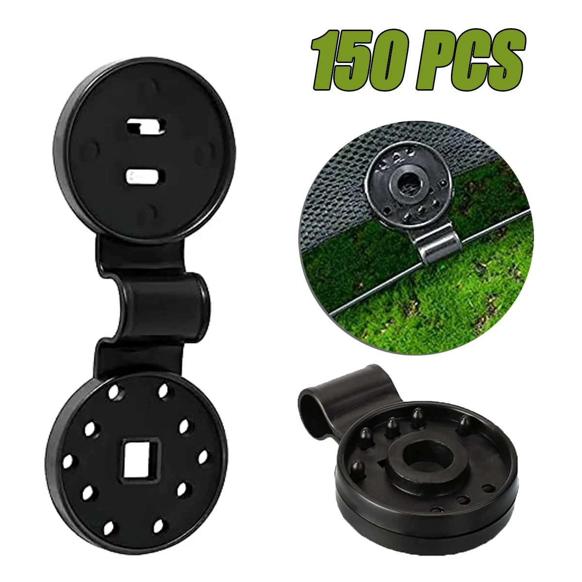 150PCS Sun Shade Net Clip Garden Tools Greenhouse Shade Cloth Fix Clamp ...