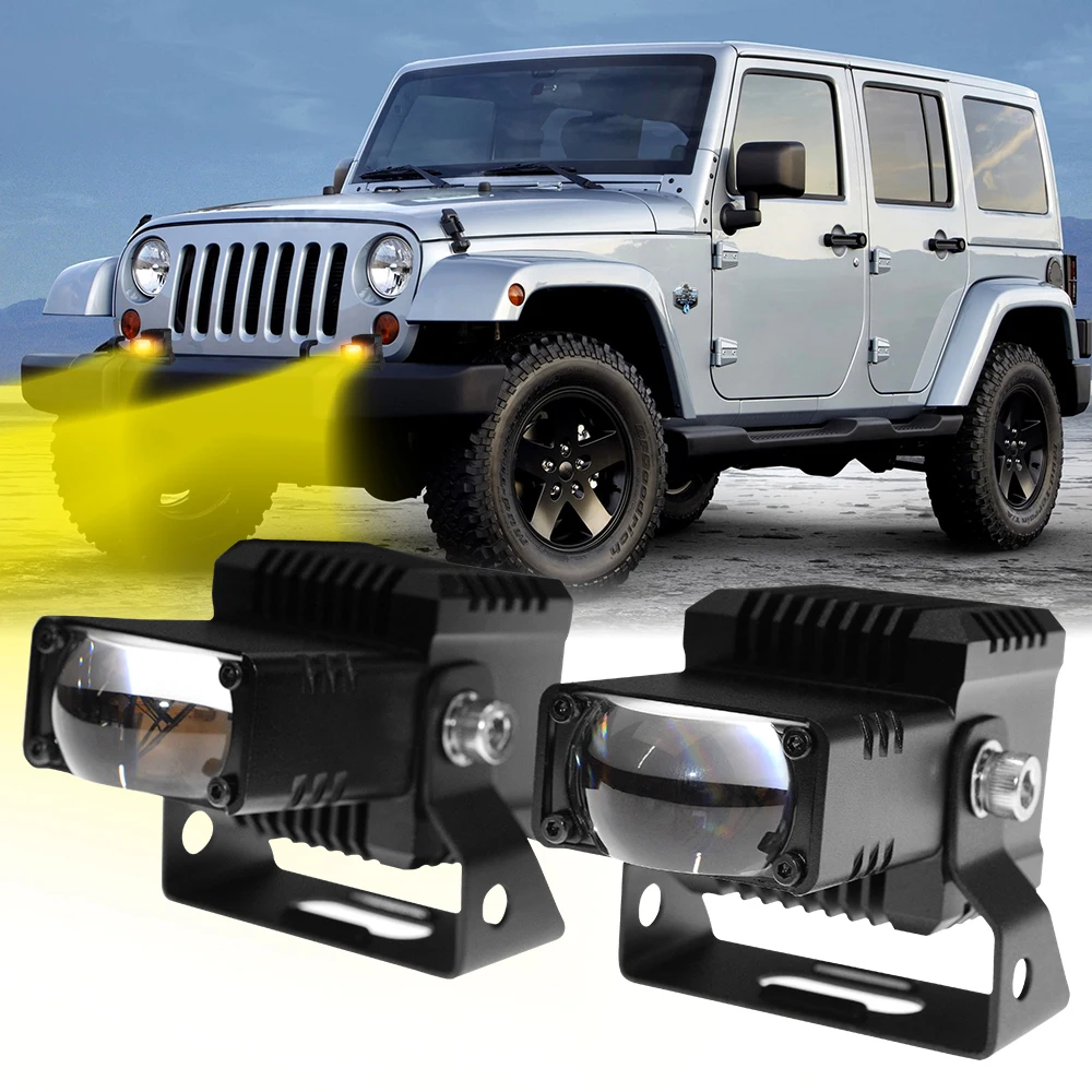 Senlo2PC 54W Grile LED Light Pods Car Front Headlight Motorcycle ATV ...