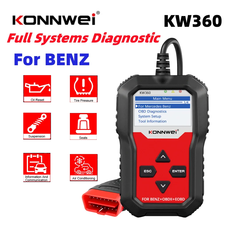 KONNWEI-KW360-OBD2-Car-Scanner-Obd-2-Auto-Diagnostic-for-Mercedes-Benz-Full-Systems-Diagnostic ...
