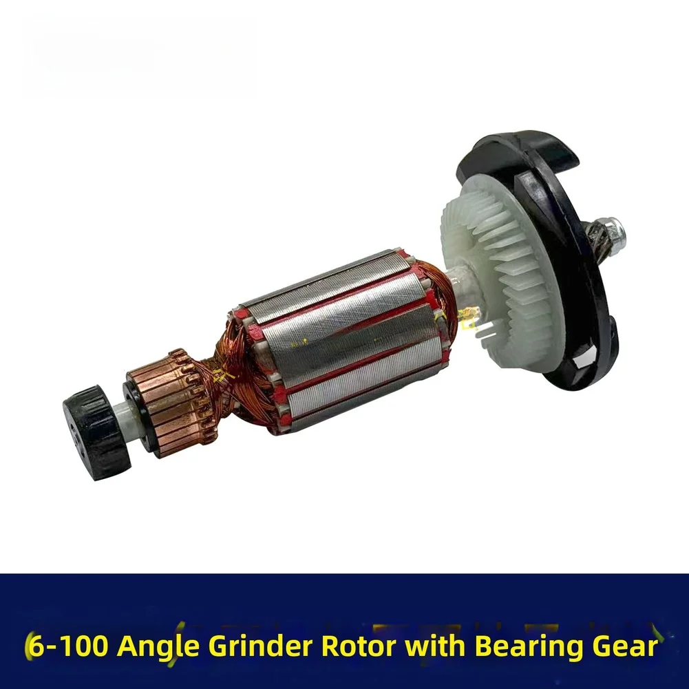 Rotor Assembly With Bearings Carbon Brushes Gears Replacement Quick ...