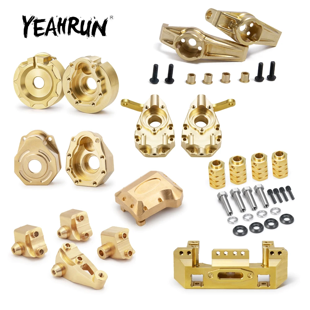 YEAHRUN Brass Counterweight Portal Drive Axle Housing Cover Bumper ...