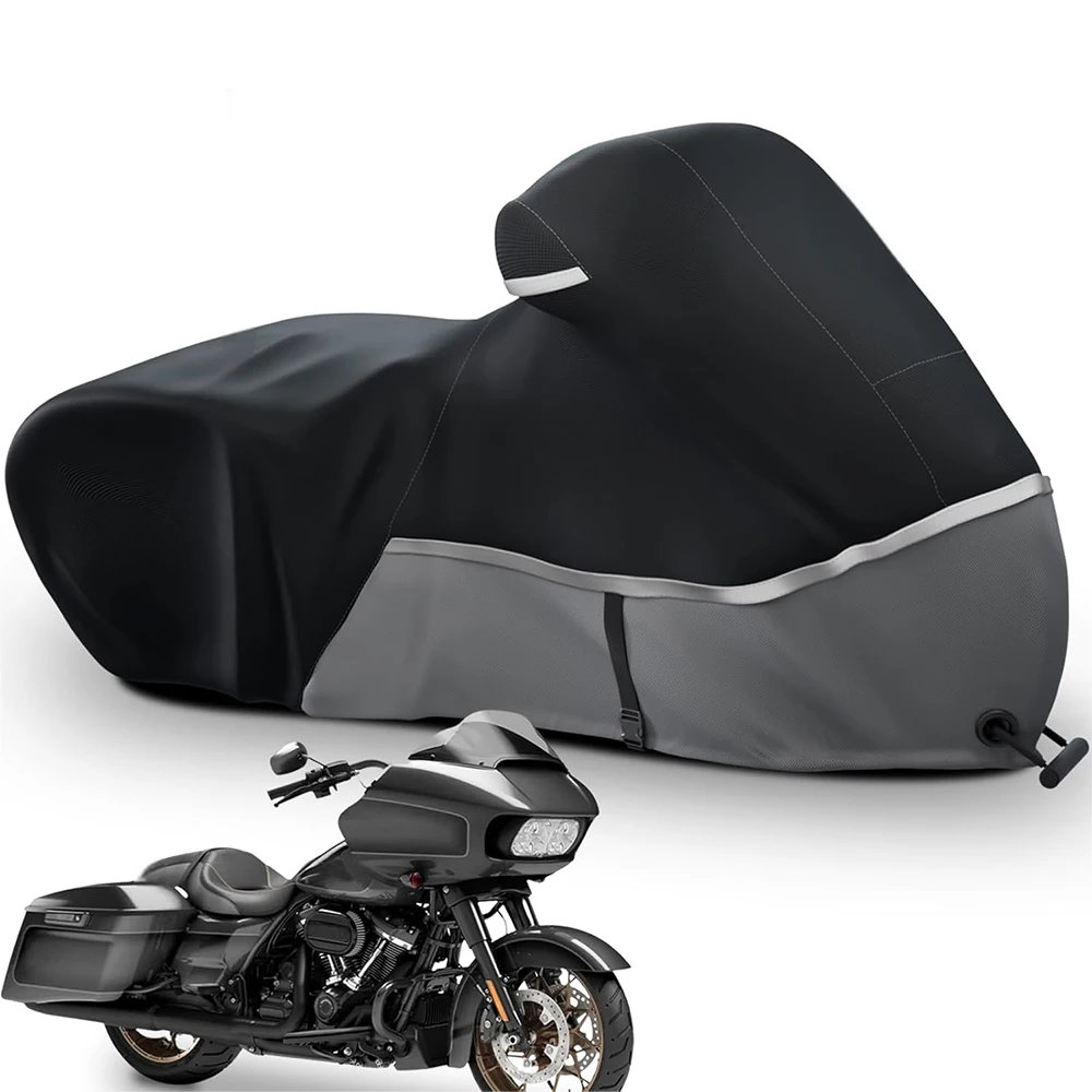 Motorcycle Cover, Motorbike Cover Waterproof for Touring Models,Road ...