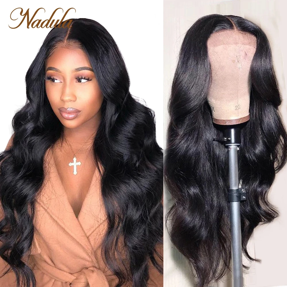 Nadula Hair Lace Front Wigs 13x4 Brazilian Body Wave Wig Human Hair ...