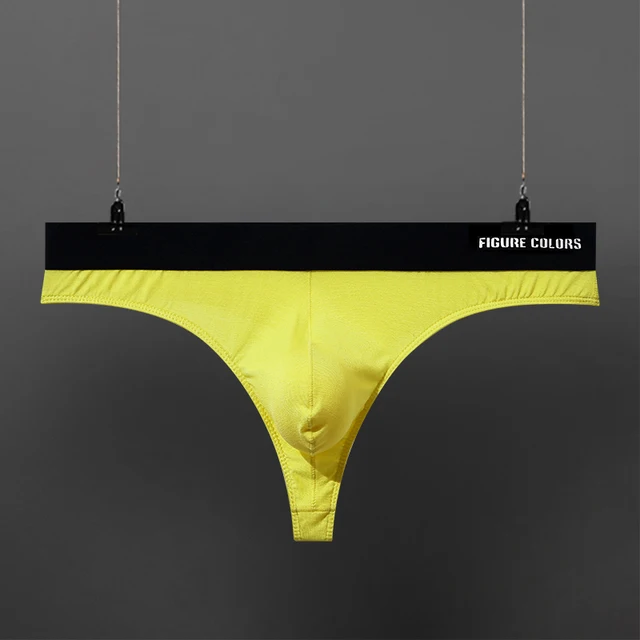 Men's Underwear G-string Pants Modal Low Rise Sexy Pure Sexy Style ...