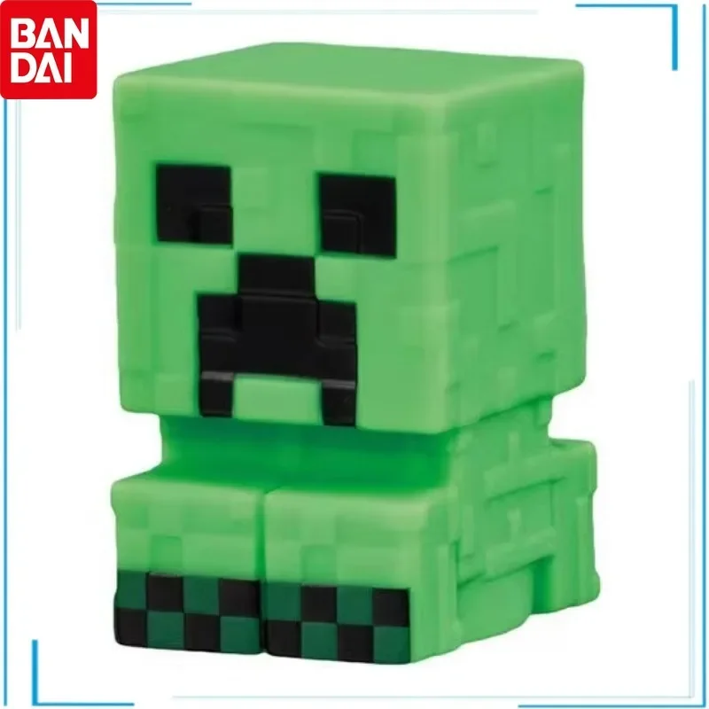 BANDAI-Minecraft-Creeper-Glow-in-The-Dark-Ornament-Videojuegos-Figura ...