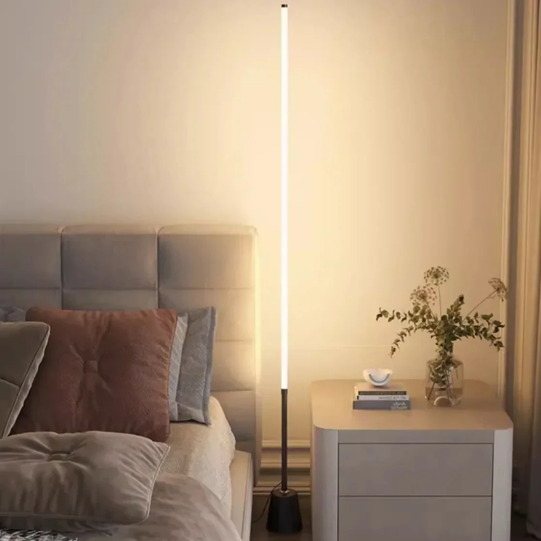Living-Room-Dimmable-Corner-Floor-Lamp-Remote-100cm-Stand-Smart-LED ...