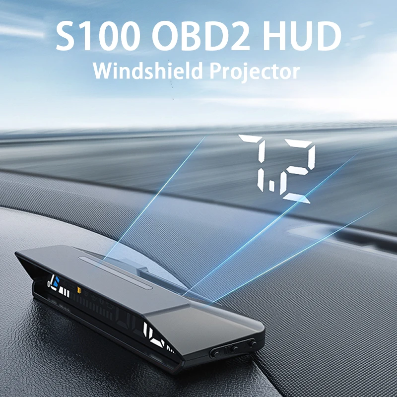 S100-Auto-HUD-OBD2-Head-Up-Display-Projection-on-Glass-Car-Speed ...