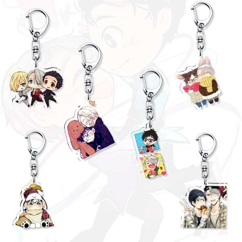 Yuri!!! on ICE‌ Acrylic Keychain Jewelry Friends Key Chain Campus ...