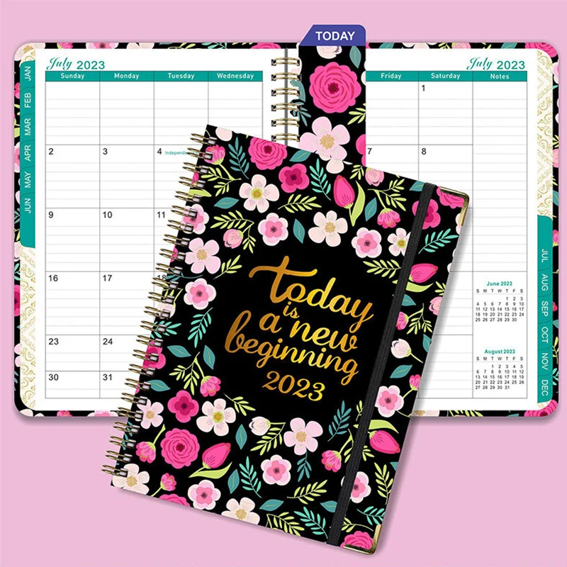 2023 A5 Planner Notebooks 365 Daily Weekly Monthly Journal Kawaii ...