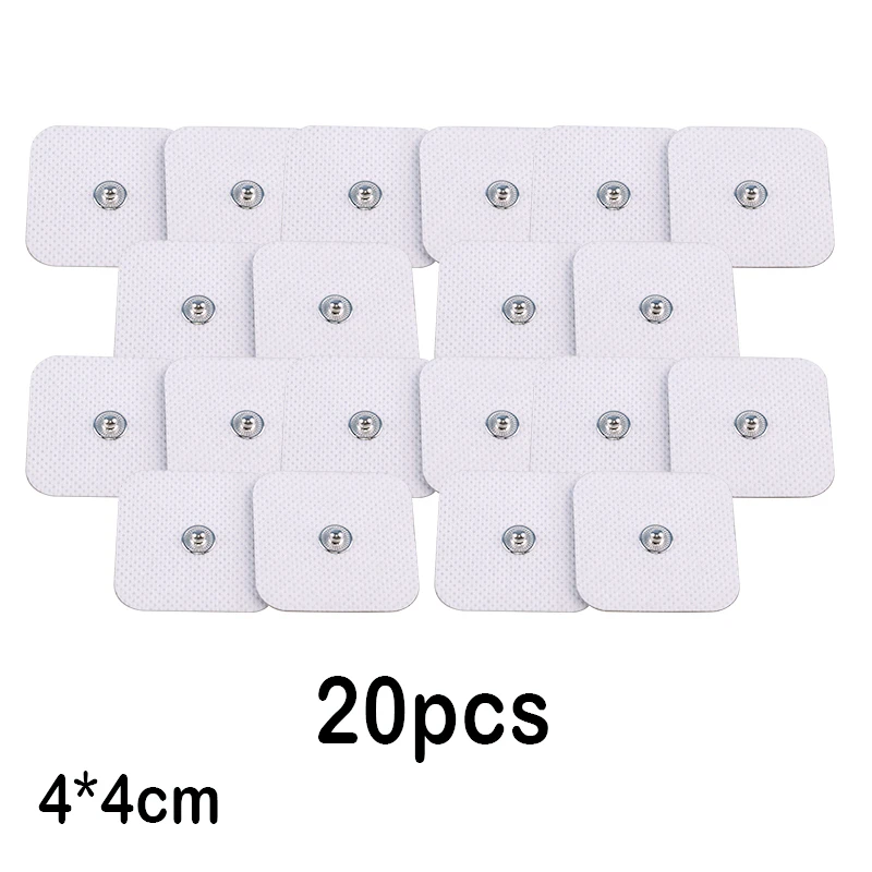 10/20pcs Replacement Electrode Pads 4*4/5*5cm Tens Electrodes for ...