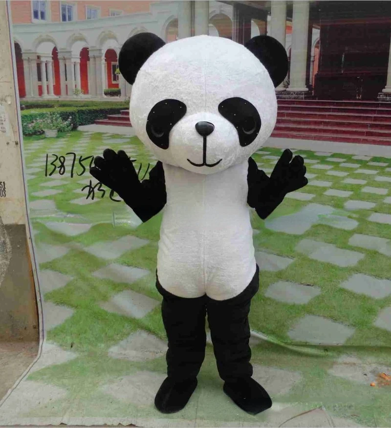 Giant Panda Head Costume