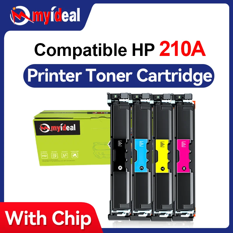 1PC 210A Toner cartridge W2100A W2101A W2102A Compatible for HP Color ...