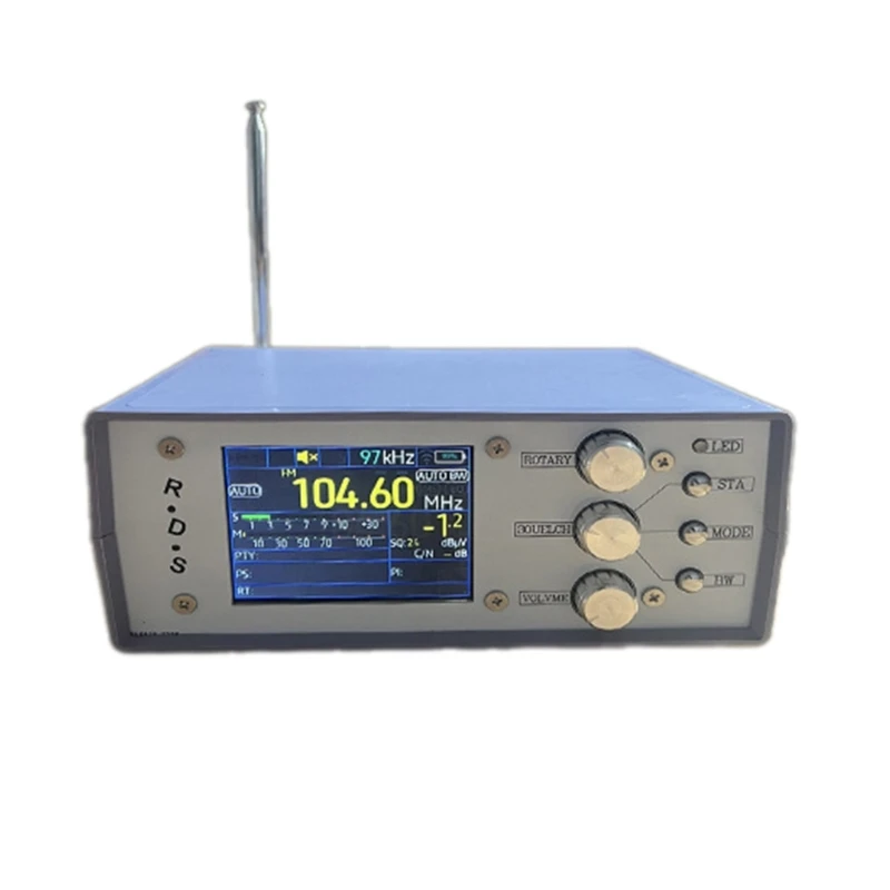 DIY-Desktop-Radio-with-Built-in-Antenna-Portable-All-Bands-Receiver ...