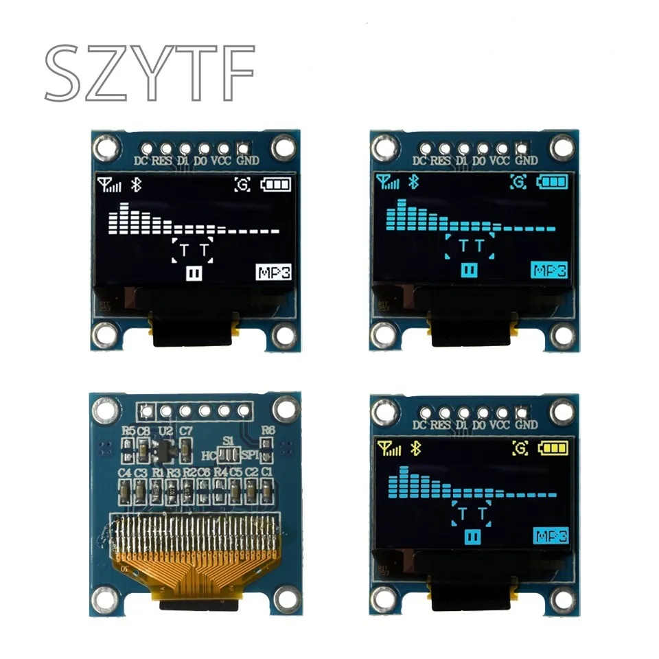 SSD136-0-96-Inch-6Pin-12864-SPI-IIC-I2C-Digital-OLED-LCD-Display-Module ...