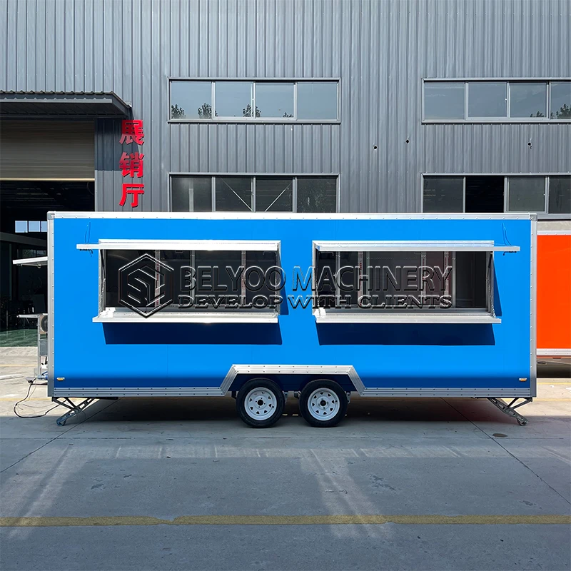 Belyoo-Food-Trailers-Fully-Equipped-Mobile-Bar-Trailer-Fast-Food-Truck ...