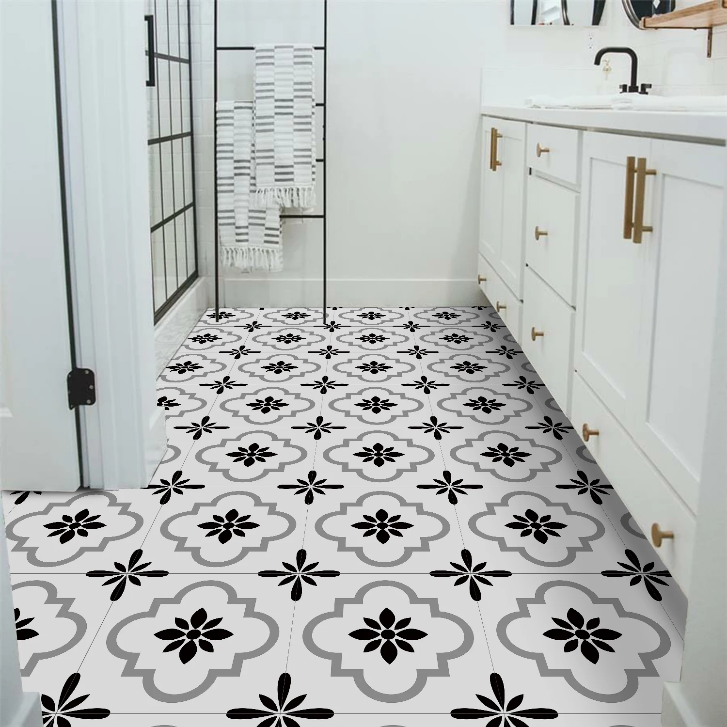 Autocollants-de-d-coration-de-sol-de-maison-de-style-europ-en ...