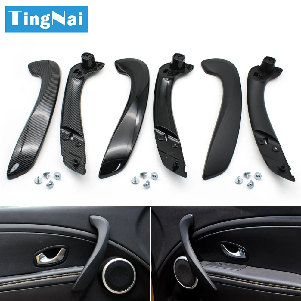 2PCS-Car-Front-Left-Right-Interior-Door-Handle-Grab-Kit-For-Renault ...