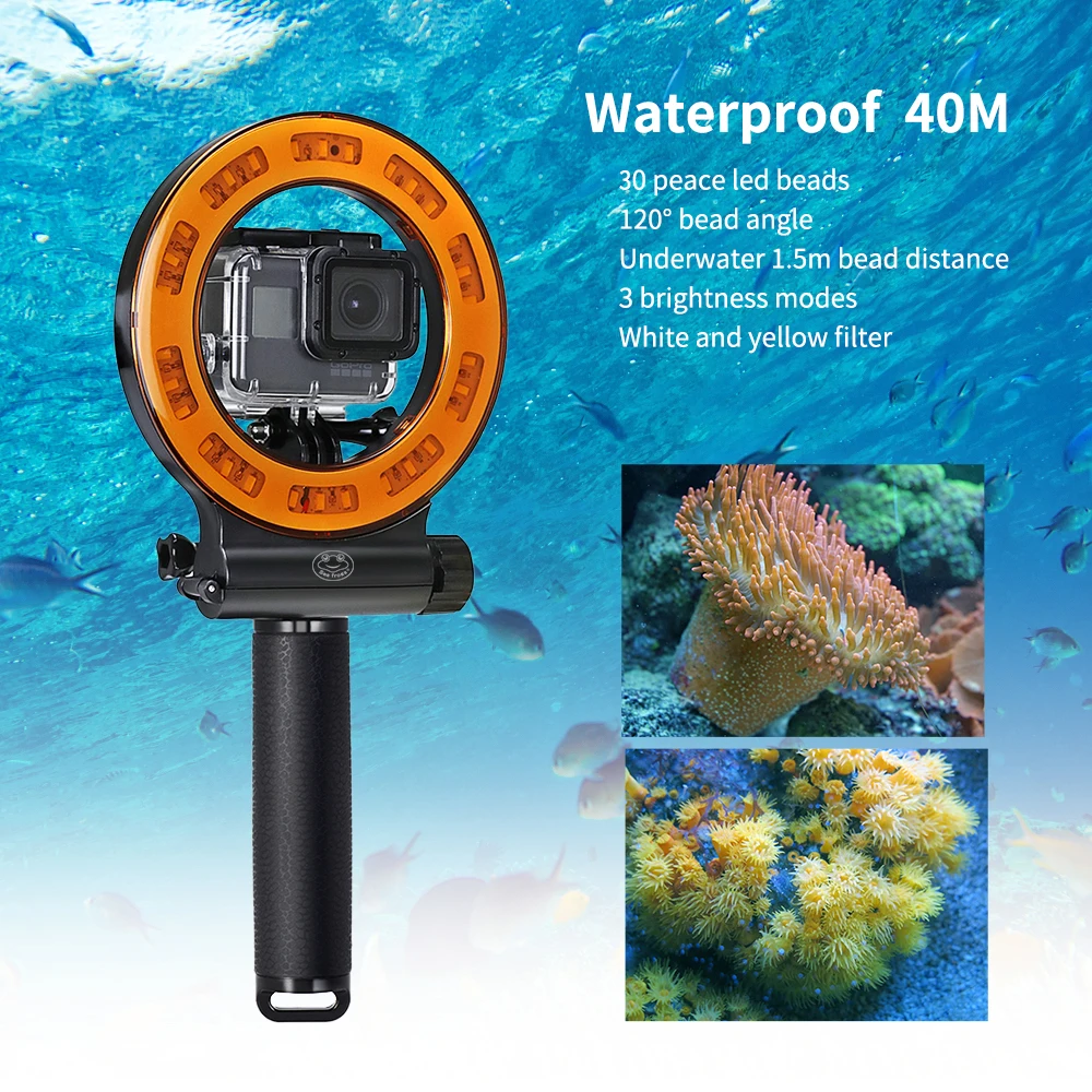 Seafrogs-Waterproof-1000Lumens-Underwater-Led-Video-Diving-Fill-Light ...