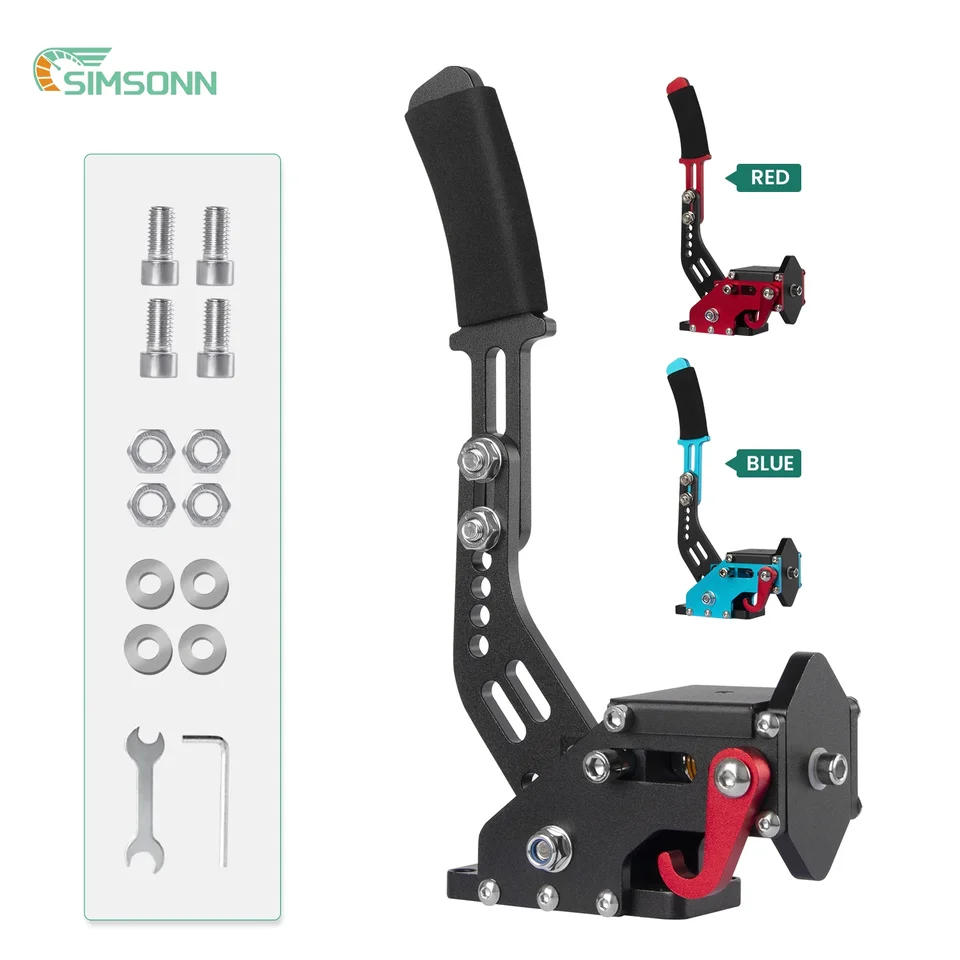 Sim Racing Cockpit Aazon.co: SISONN Si Racing Handbrake 16 Bit USB PC ...