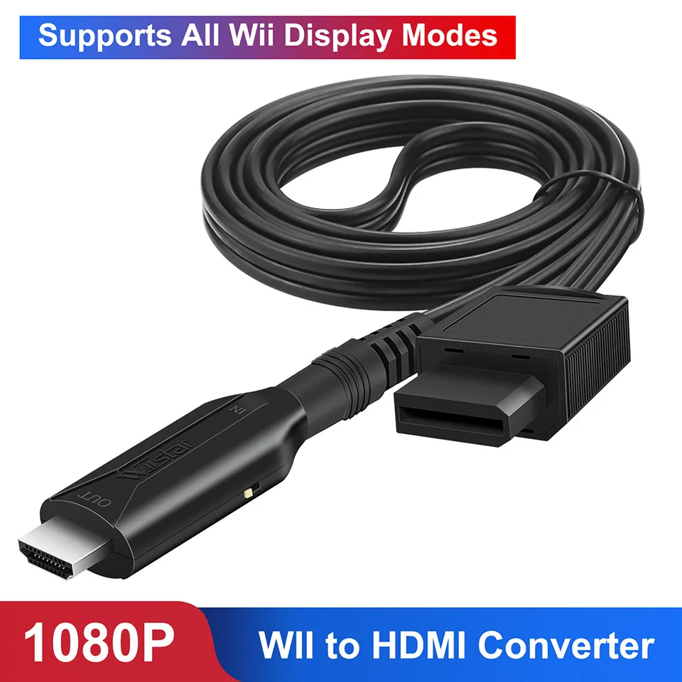 WII-to-HDMI-Converter-Adapter-Full-HD-1080P-Wii2HDMI-Video-Converter ...