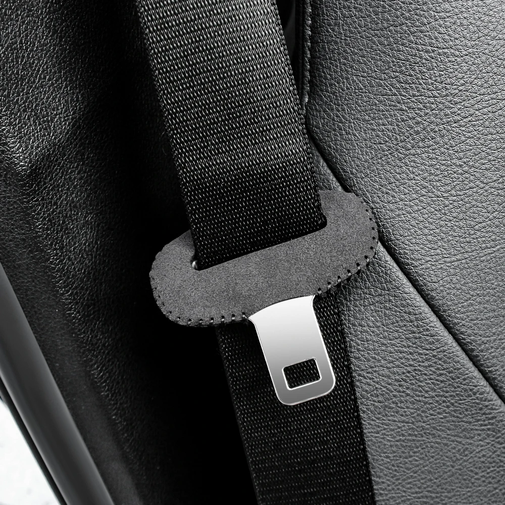 Кожаный защитный чехол с пряжкой ремня безопасности для Audi Sline S ...