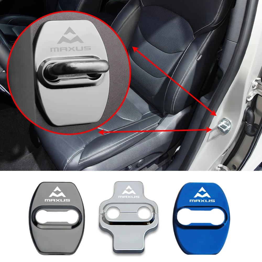 Car Door Lock Cover Auto Emblems Case For Maxus Euniq Mifa T60 T70 T90 ...