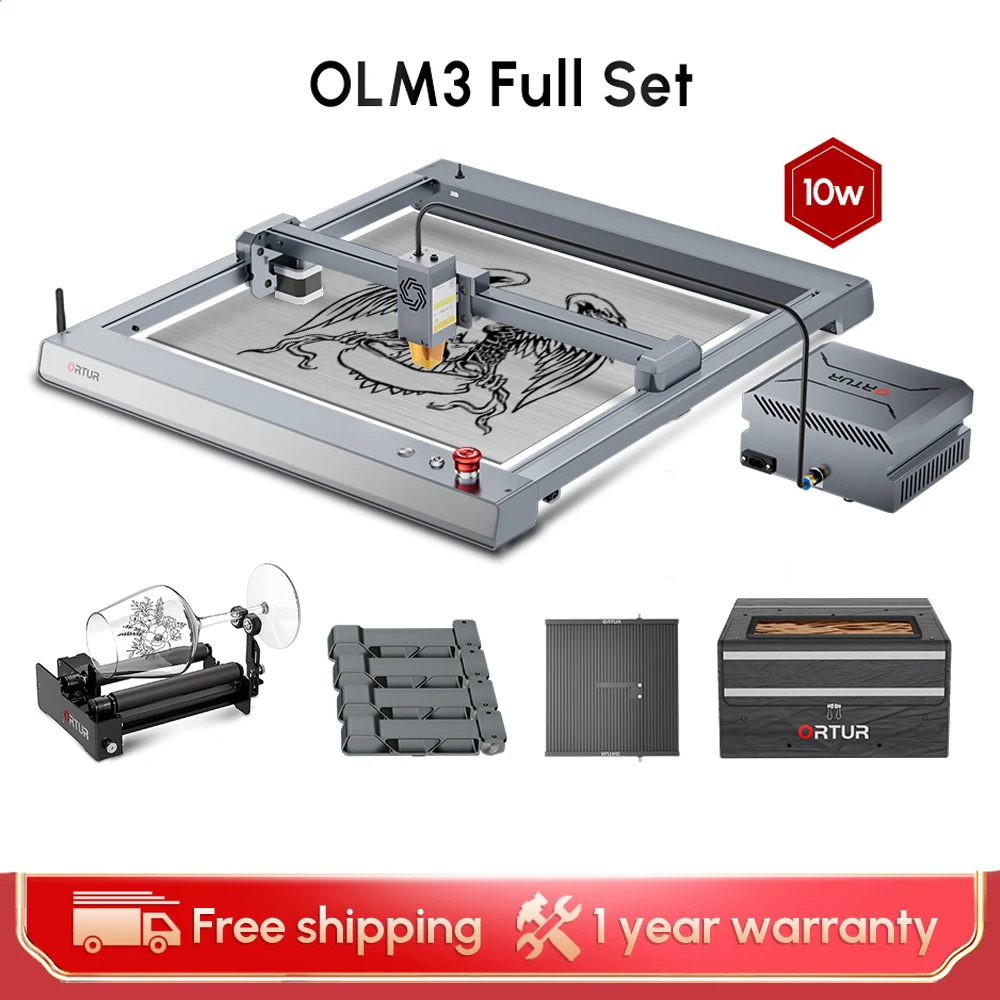 Ortur-Laser-Master3-Powerful-10w-Diode-Machine-With-Leg-Extension-Pump ...