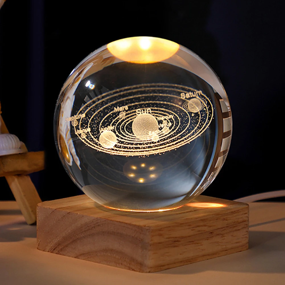 LED-Night-Light-Milky-Way-Solar-System-3D-Crystal-Ball-Creative ...