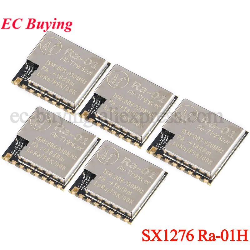 5Pcs-1pc-SX1276-LoRa-Ra-01H-Wireless-Module-Spread-Spectrum-Wireless ...