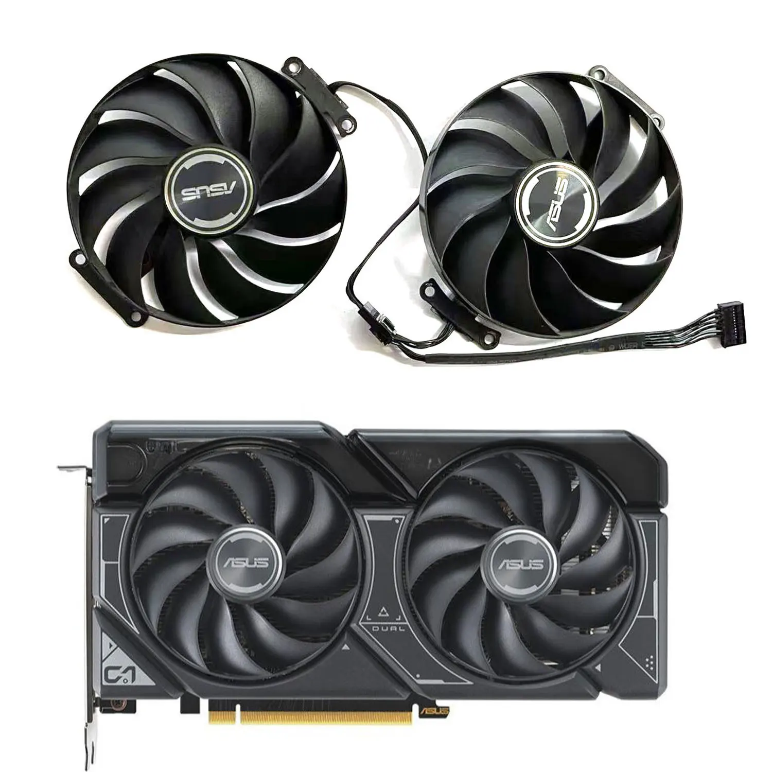New FD9015U12D 89MM 7PIN RTX4060 4060TI GPU fan for ASUS GEFORCE RTX ...