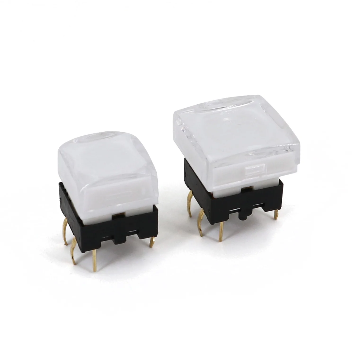 Honyone TS26 Series Square With LED Momentary SPST PCB Mini Push Button ...