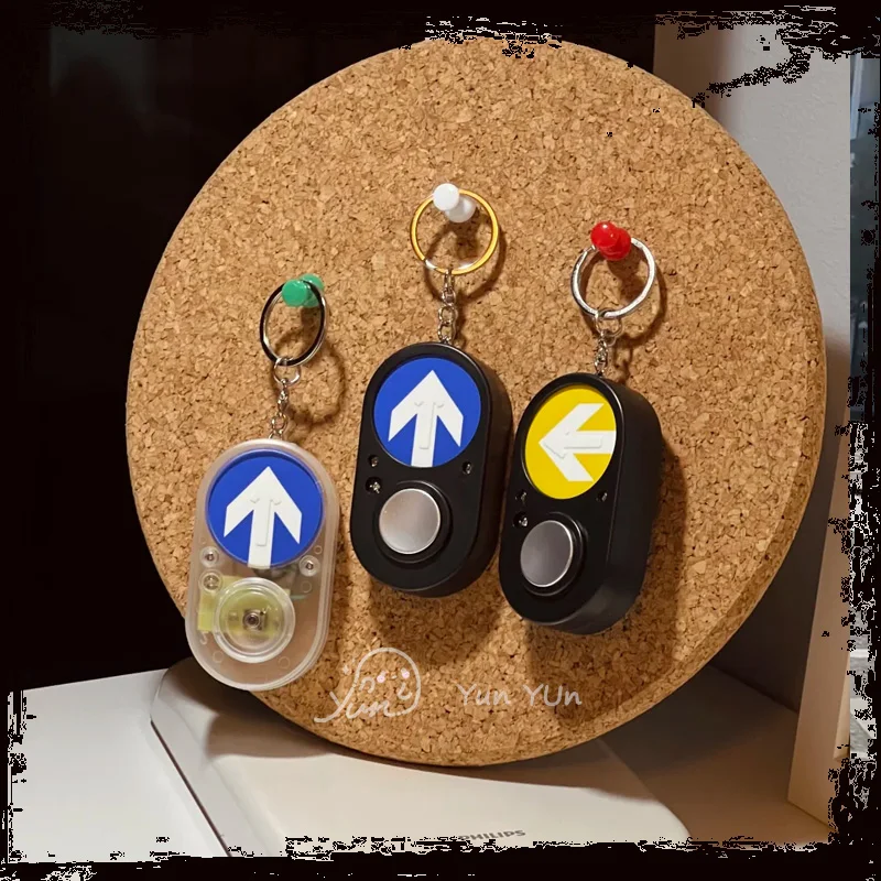 Australia Pedestrian Traffic Light Button Keychain Glow Sound-Activated ...