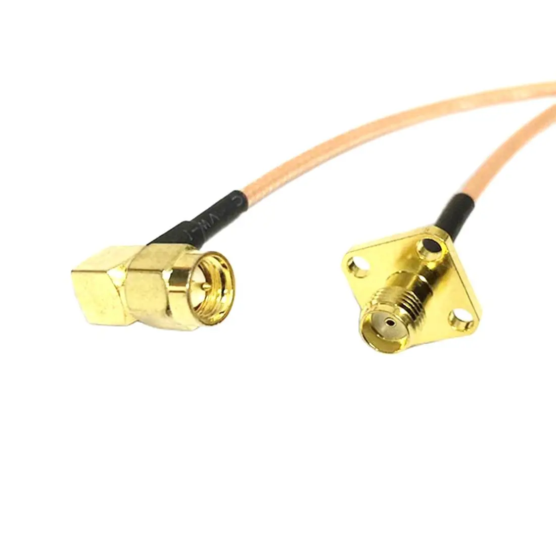 New SMA Male Right Angle Switch SMA Female Panel Mount Pigtail Cable ...