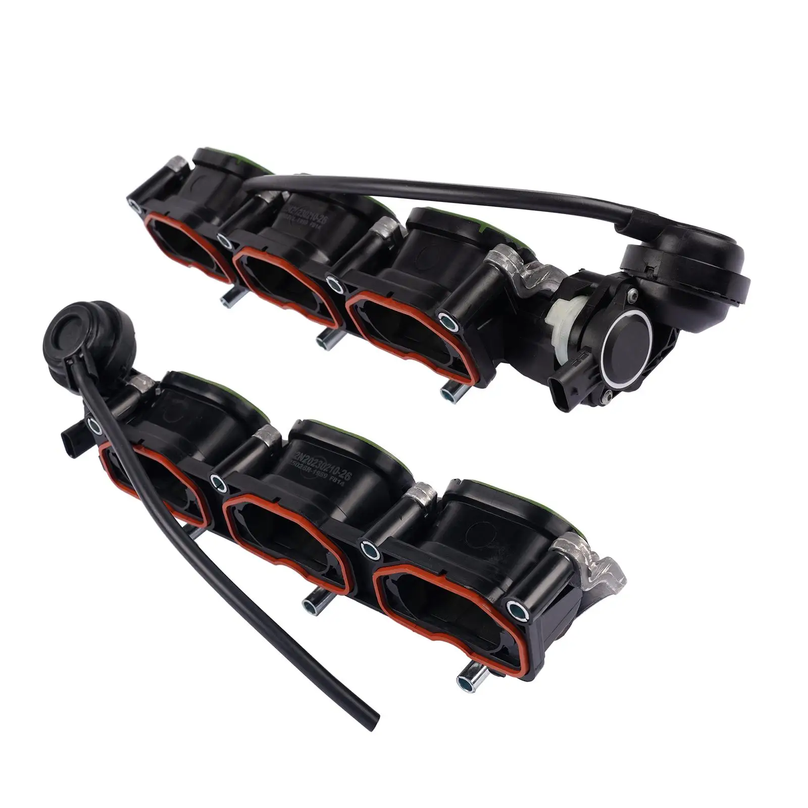 AP01 2X Left & Right Intake Manifolds For Audi S4 S5 A6 A7 A8 Q5 Q7 V6 ...