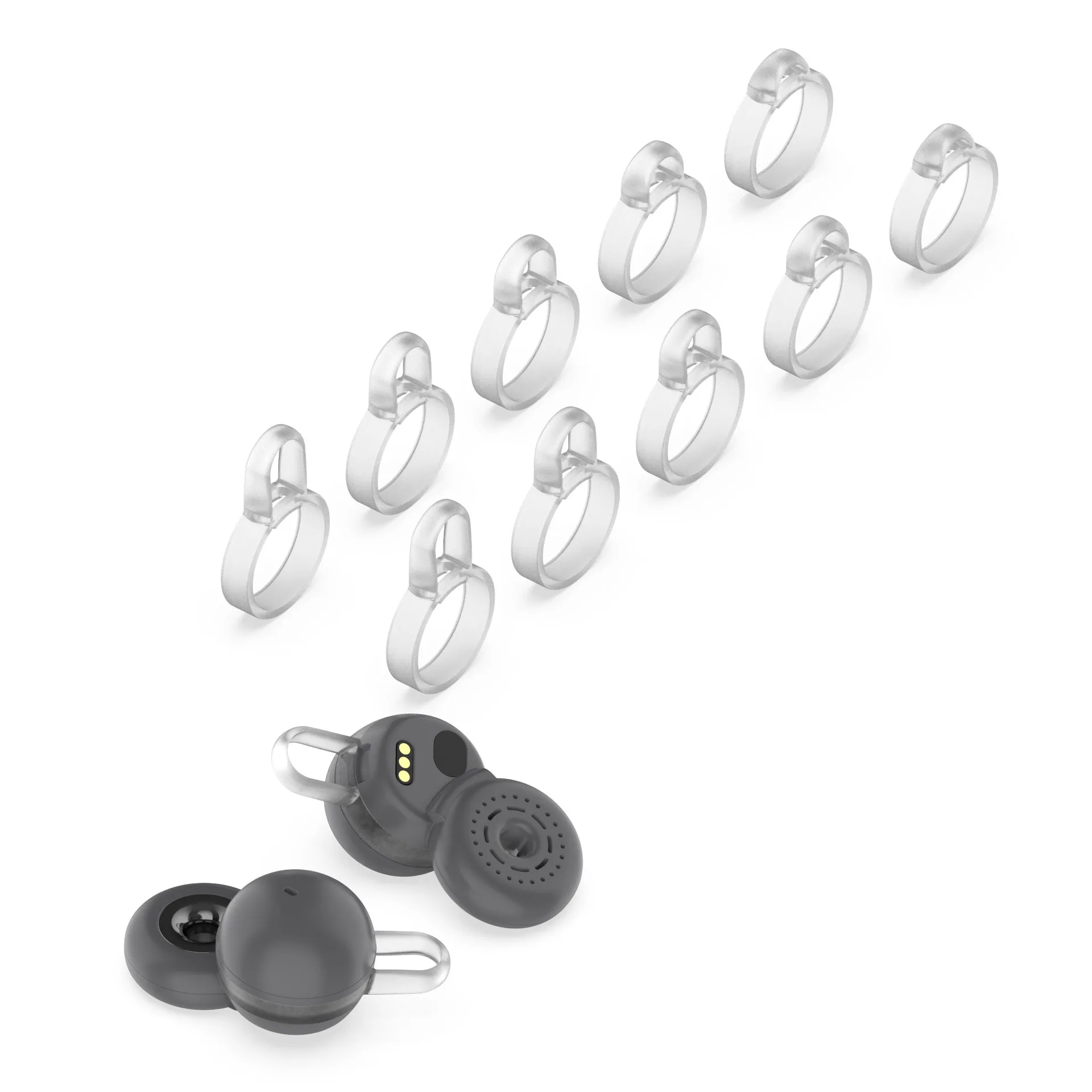 소니 링크버즈 실리콘 이어버드 커버, WF L900 이어폰, 미끄럼 방지 헤드셋 페룰 이어패드, WF L900 이어팁 커버, 5 ...