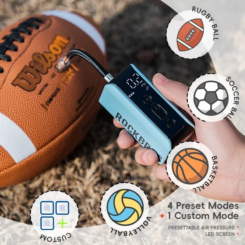 ROCKBROS-minibomba-de-aire-el-ctrica-para-bolas-inflador-port-til ...