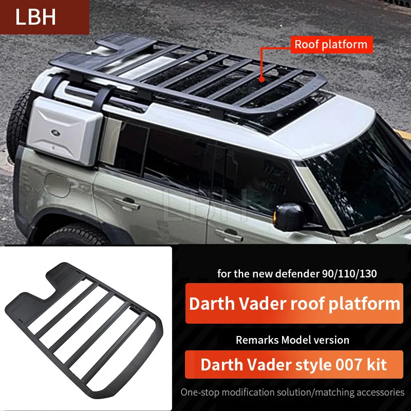 fit-for-land-rover-defender-90-110-130-L663-Black-Knight-Car-Roof-Racks ...