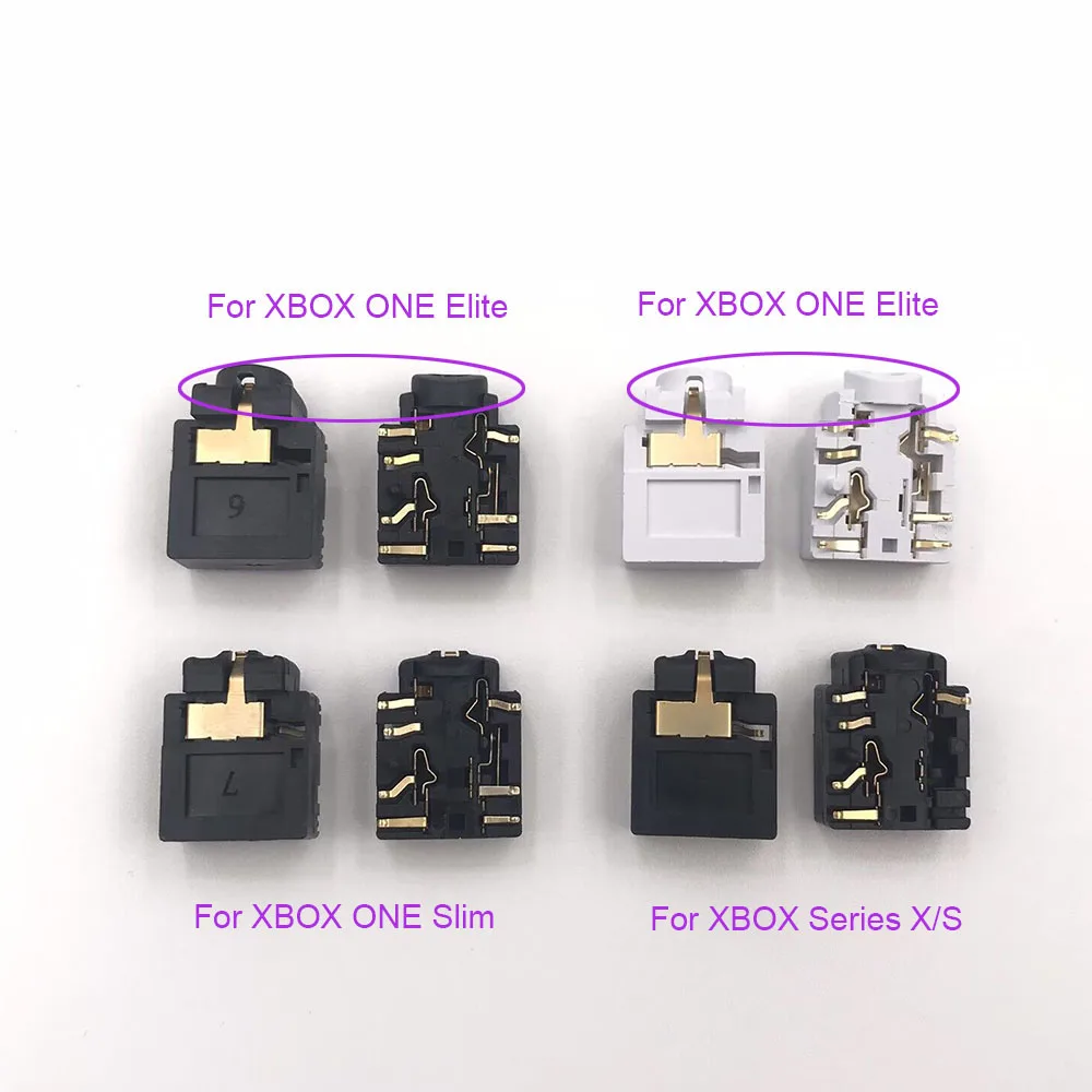 2-10PCS 3.5mm Earphone Adapter Port Socket For XBOX Series X/S ...