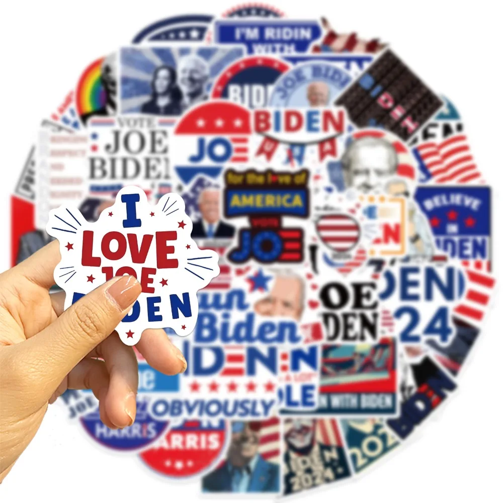 10-50Pcs-New-2024-Biden-Us-Presidential-Election-Gift-Stickers-Walls ...