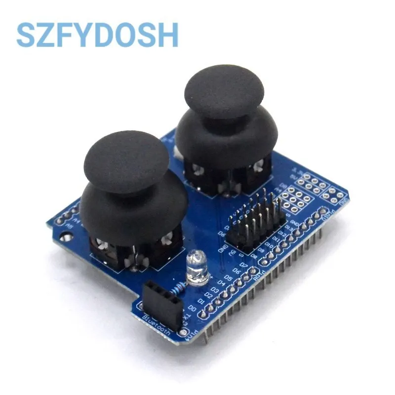 Electronic Building Blocks Dual Ps2 Game Joystickbutton Module Joystick Compatible With For ...
