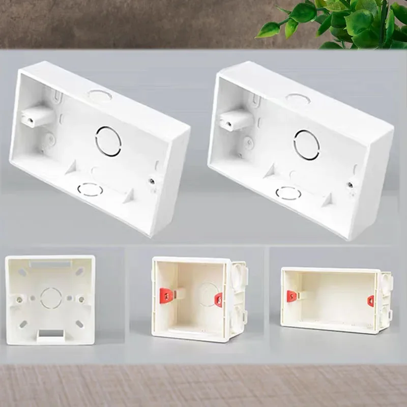 Home-Improvement-PVC-Wall-Mounted-Bottom-Box-146-Type-Wall-Switch ...