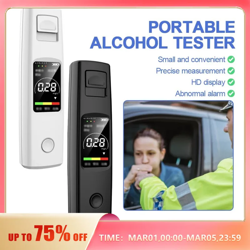 Alcohol-metro-port-til-profesional-de-alta-sensibilidad-probador-de ...